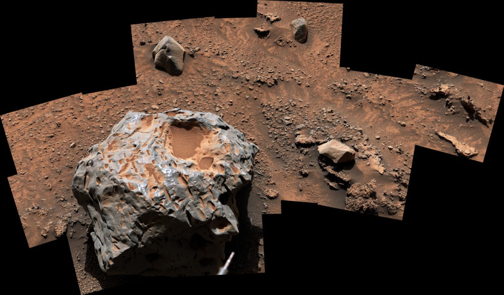 ‘Cacao’ meteorite and other Fe-Ni meteorites on Mars – Geobites